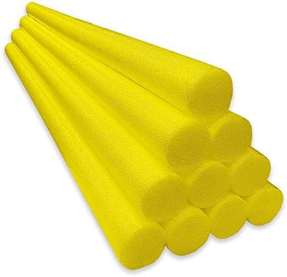 Oodles of Noodles Solid Deluxe Foam Pool Swim Noodles 10 Pack 55 Inch ...