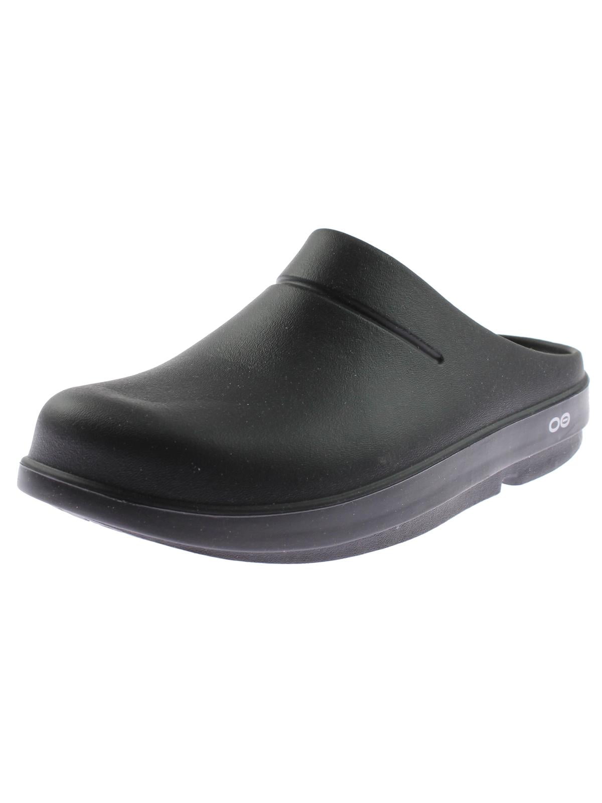 Oofos Womens OOcloog Patent Clog Mules - Walmart.com