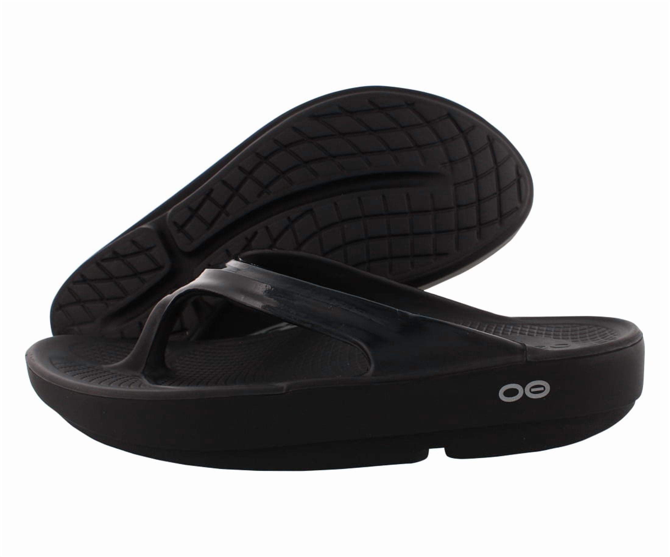 OOFOS OOlala Womens Shoes Size 9, Color: Black - Walmart.com