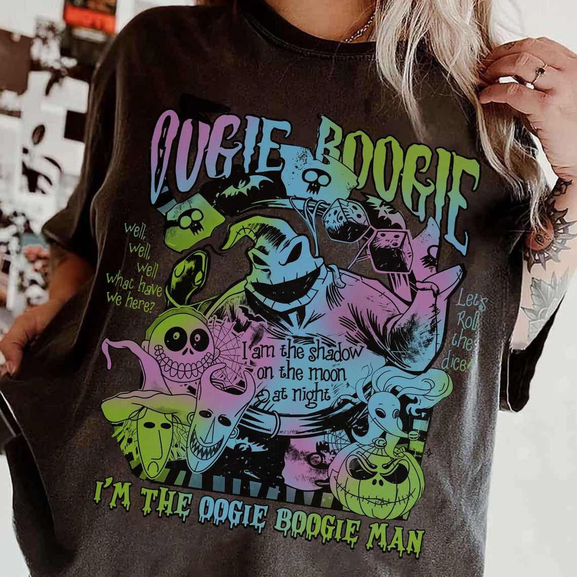 Oogie Boogie Bash 2025 T-Shirt, Disneyland Costume Party Time 2025 ...