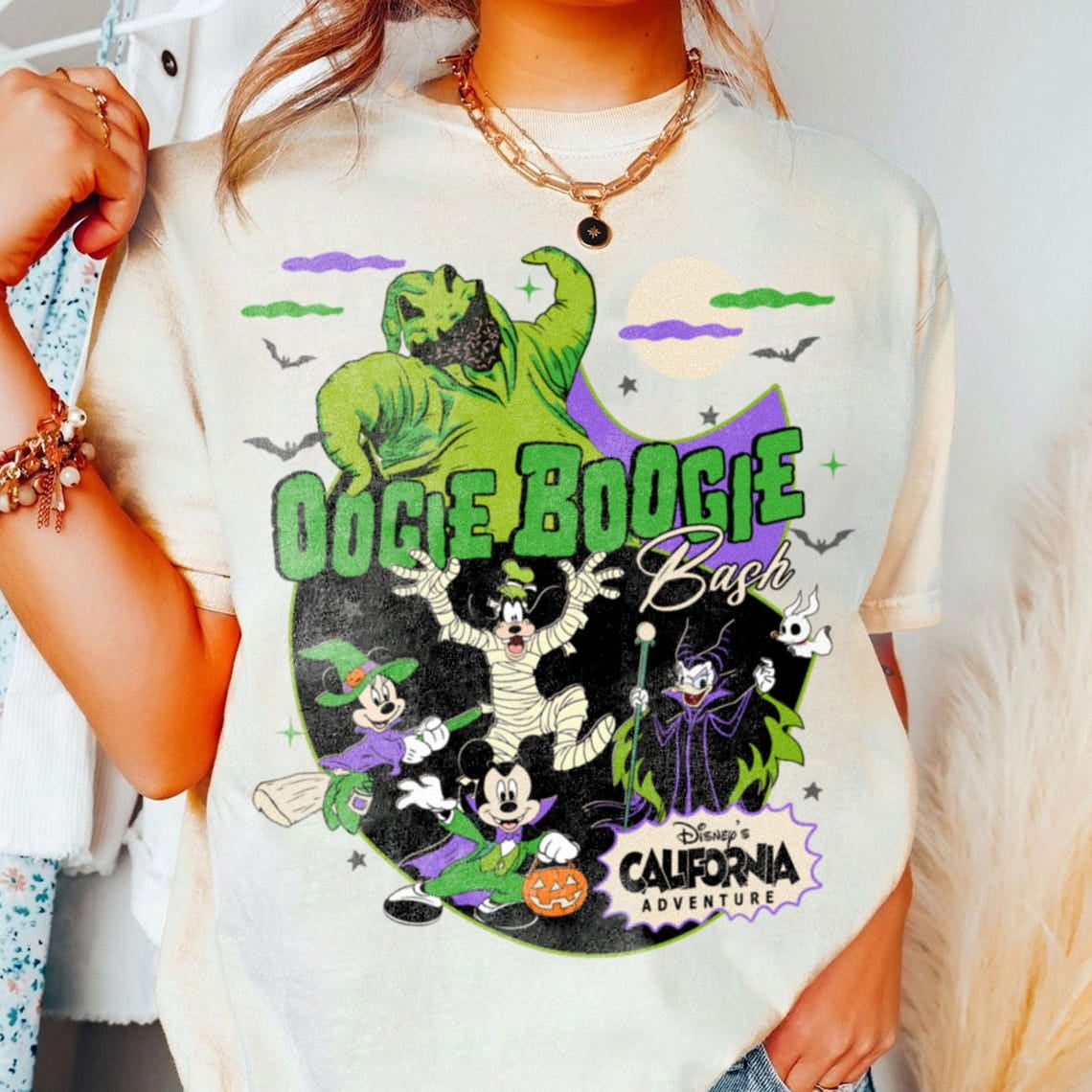 Oogie Boogie Bash California Adventure Comfort Color Shirt, Mickey ...