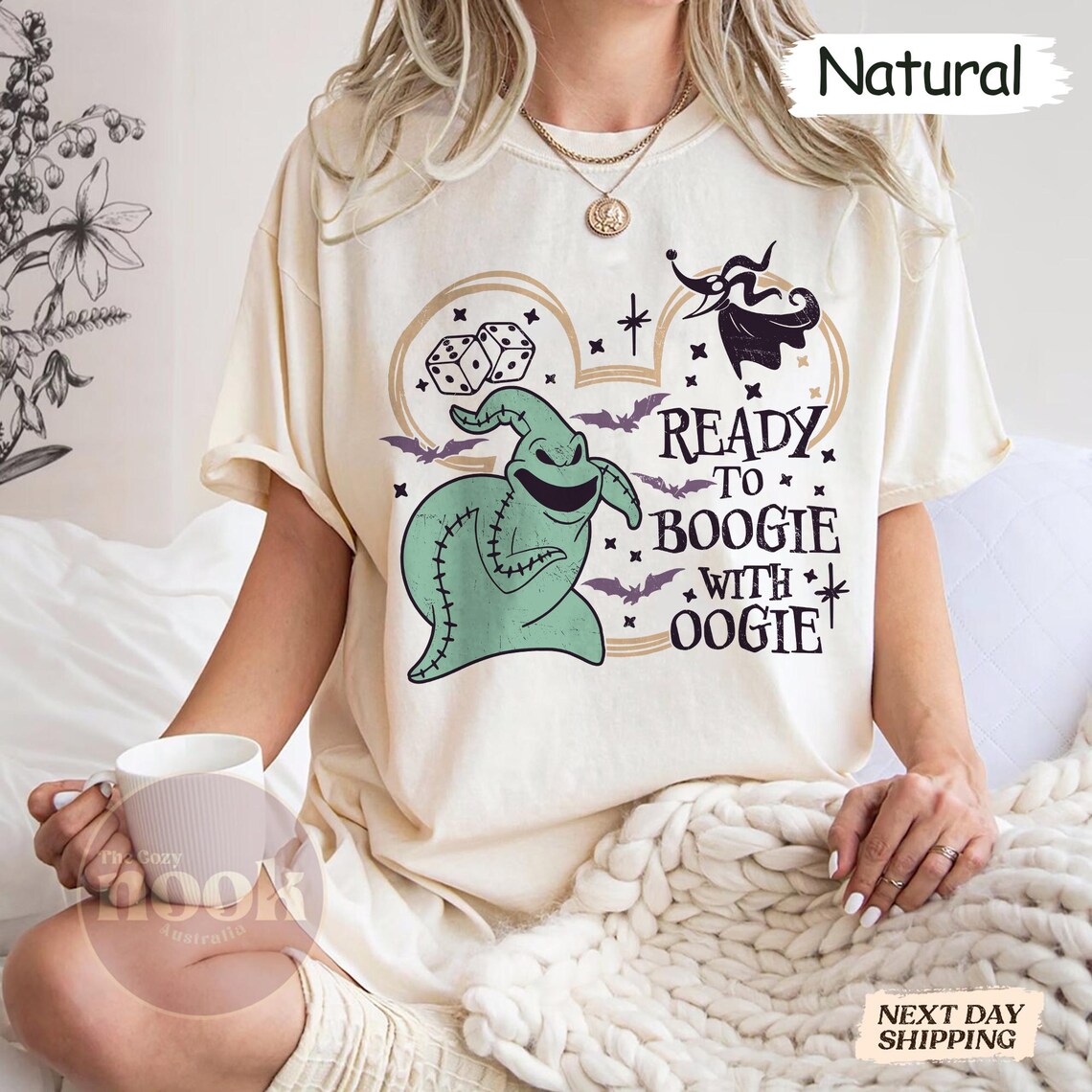 Oogie Boogie Bash TShirt Ready To Boogie Halloween Tee Nightmare Before ...