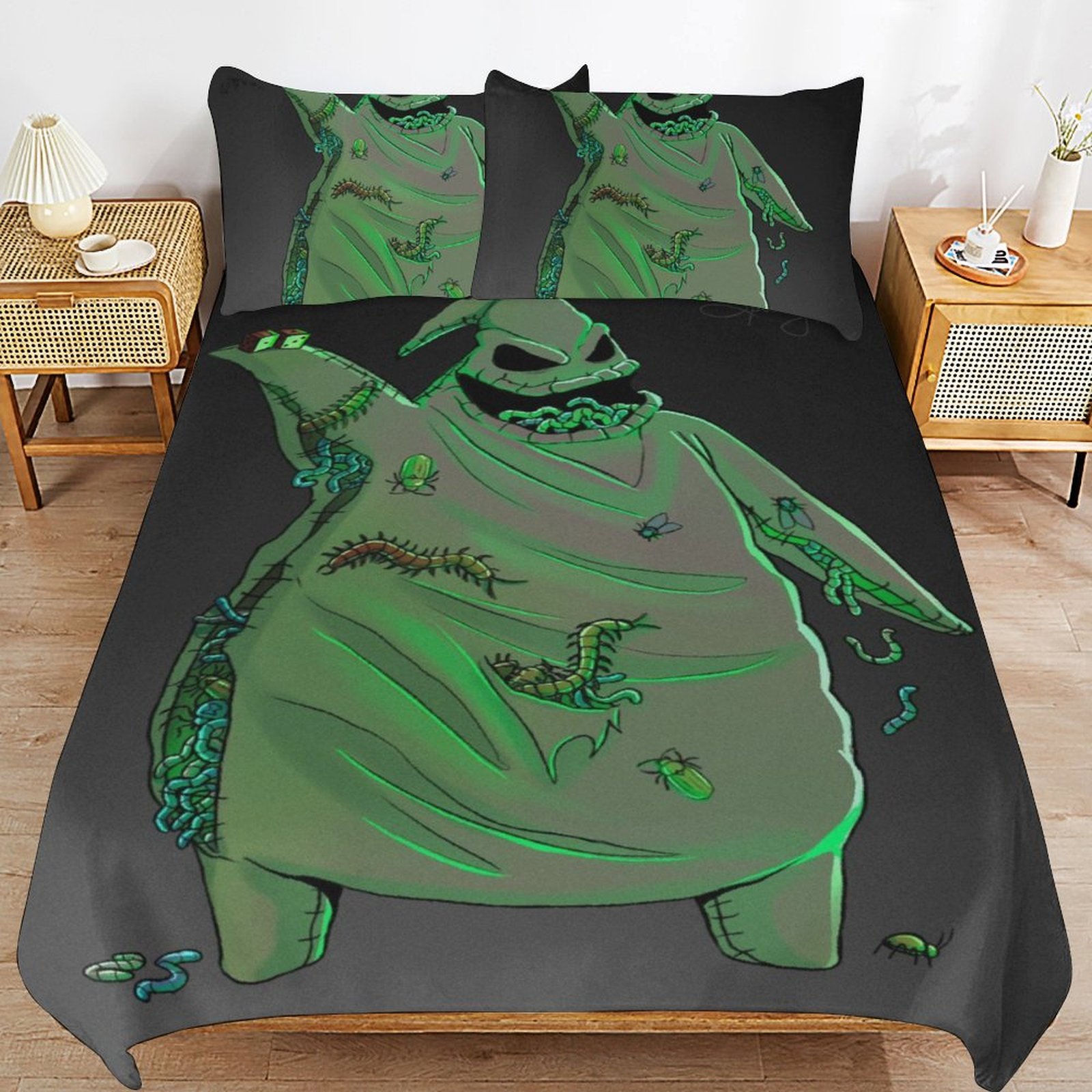 Oogie Boogie Bed Duvet Cover Microfiber Bedding Sets 3D Printed ...