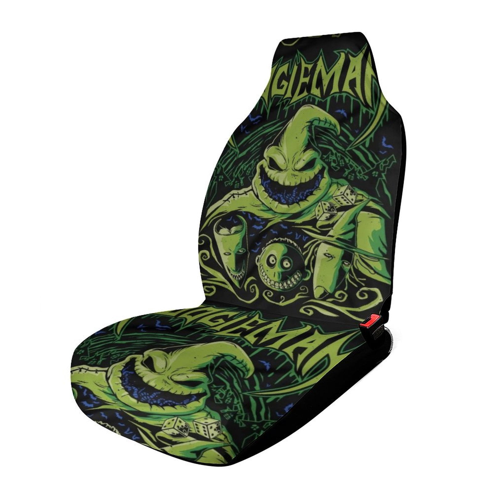 Oogie Boogie Car Seat Covers Pattern Front Seat Protector Cover Full ...