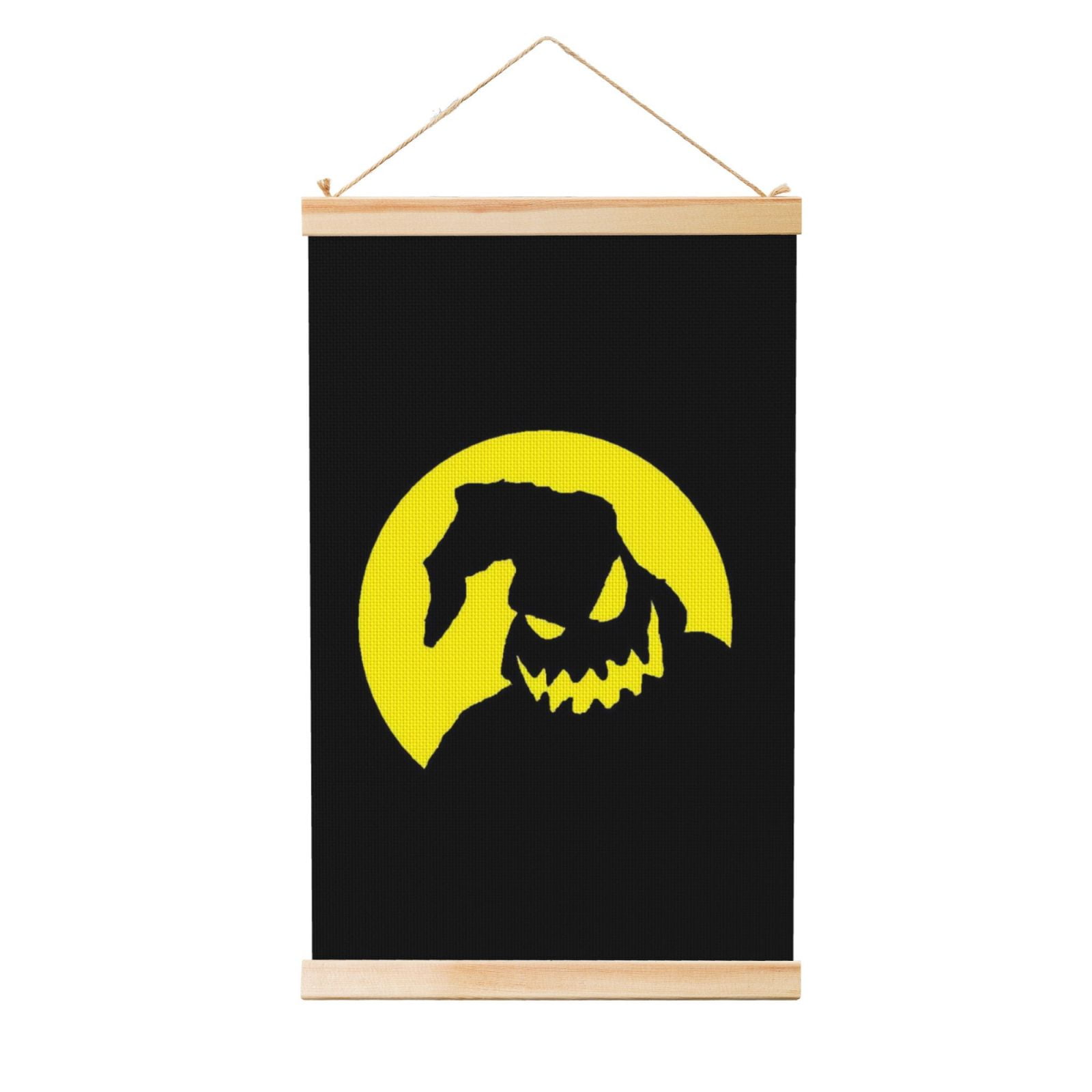 Oogie Boogie Poster Canvas Wooden Shaft Hanging Poster Home Decor ...