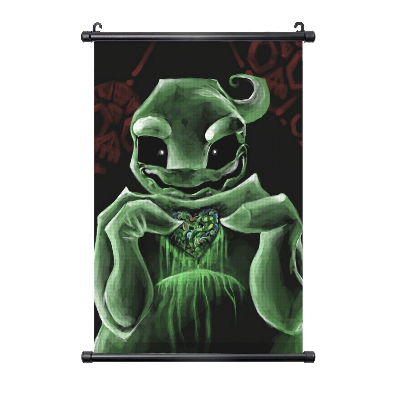 Oogie Boogie Poster Hanger Plastic Shaft Hanging Poster Wall Art Prints ...