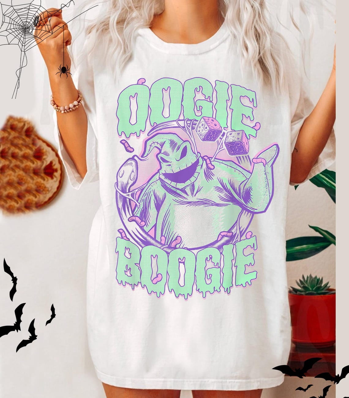 Oogie Boogie Shirt, The Nightmare Before Christmas Oogie Boogie ...