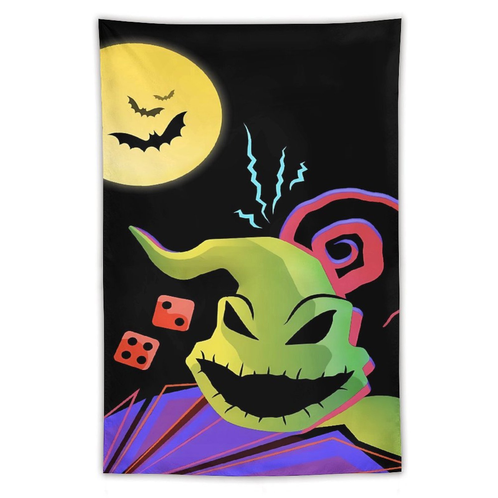 Oogie Boogie Tapestry Wall Hanging, Elegant Wall Hanging Tapestries ...