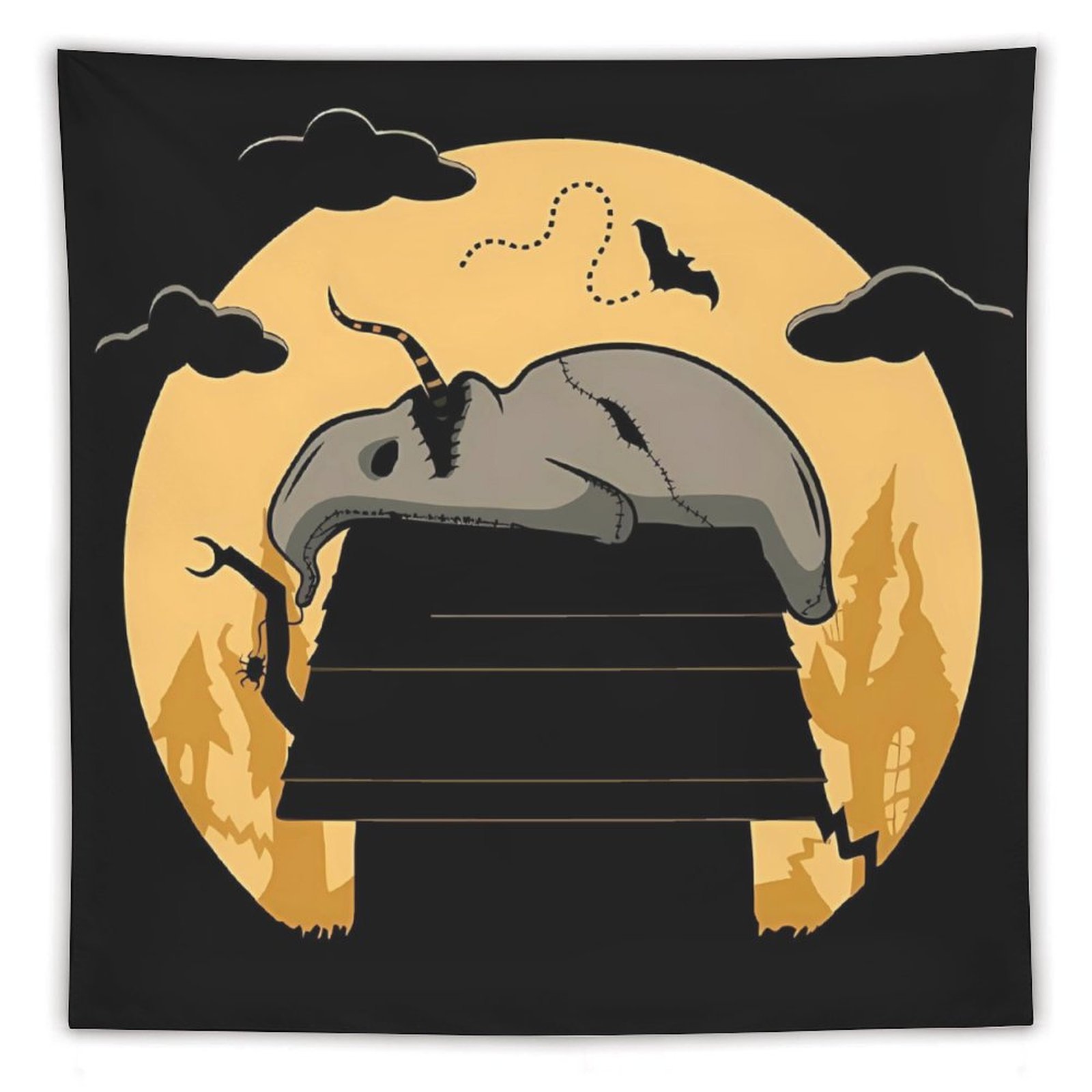 Oogie Boogie Tapestry Wall Hanging, Elegant Wall Hanging Tapestries ...