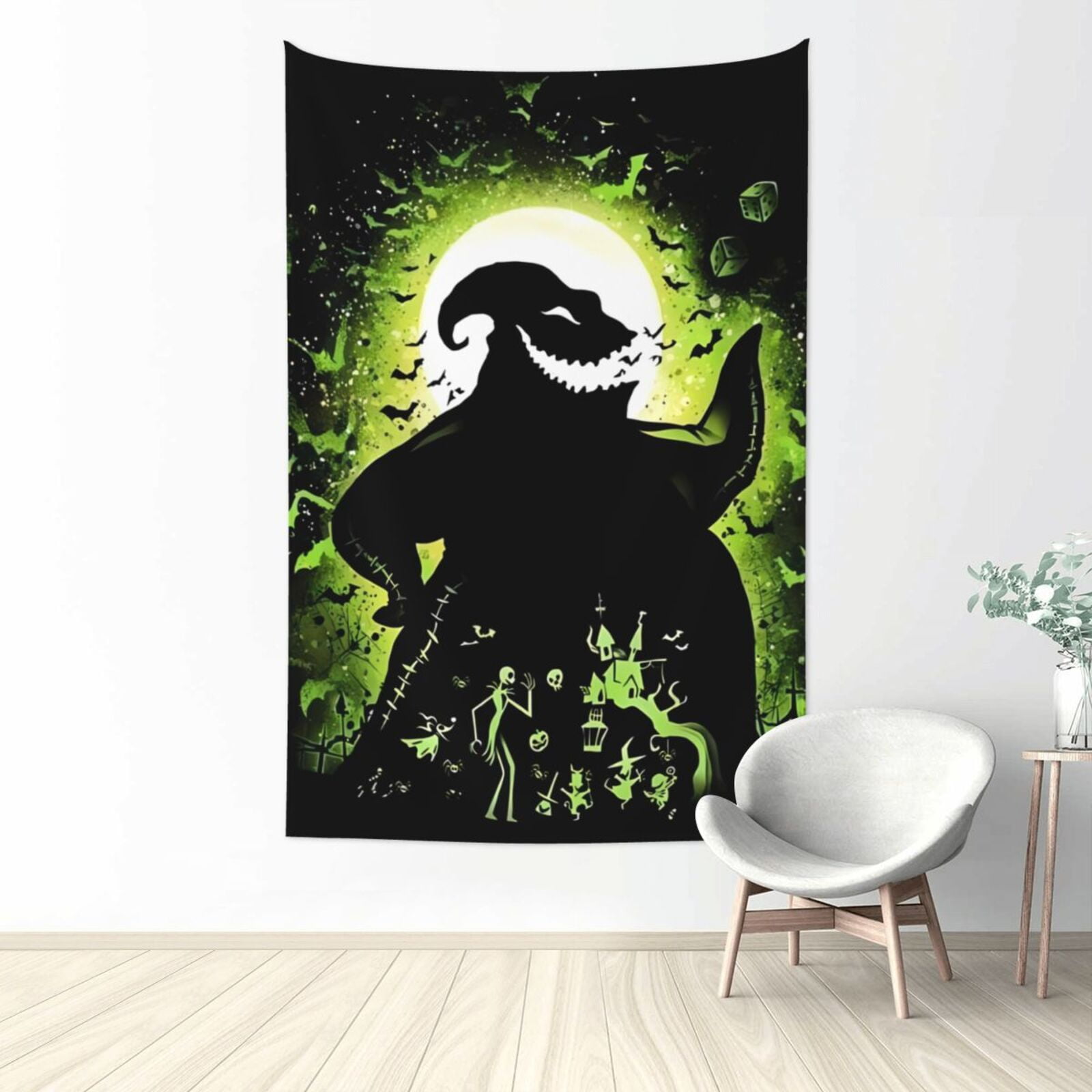 Oogie Boogie Tapestry Wall Hanging Home Decoration Wall Blanket ...