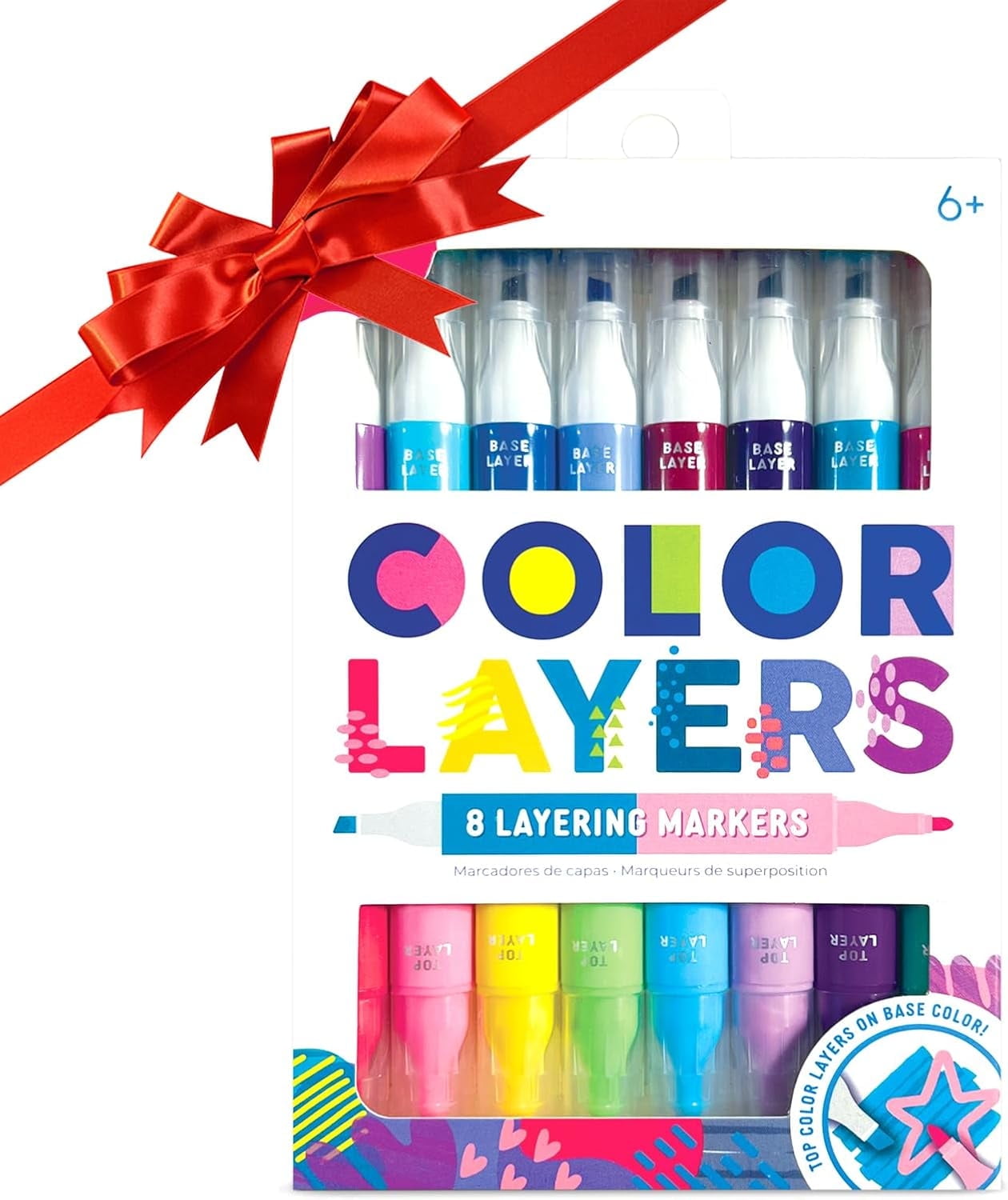 Ooly Color Layers Double Sided Markers Set of 8 Colored Markers [Color ...