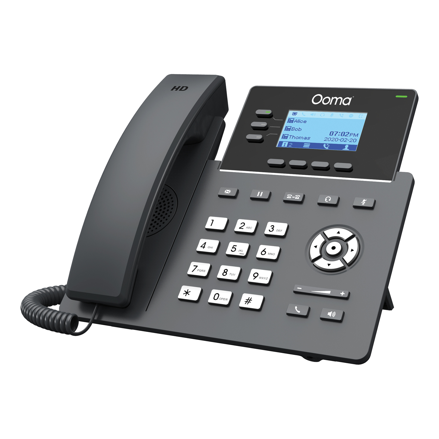 AT&T TR1909 Trimline Corded Phone with Caller ID, Black - Walmart.com
