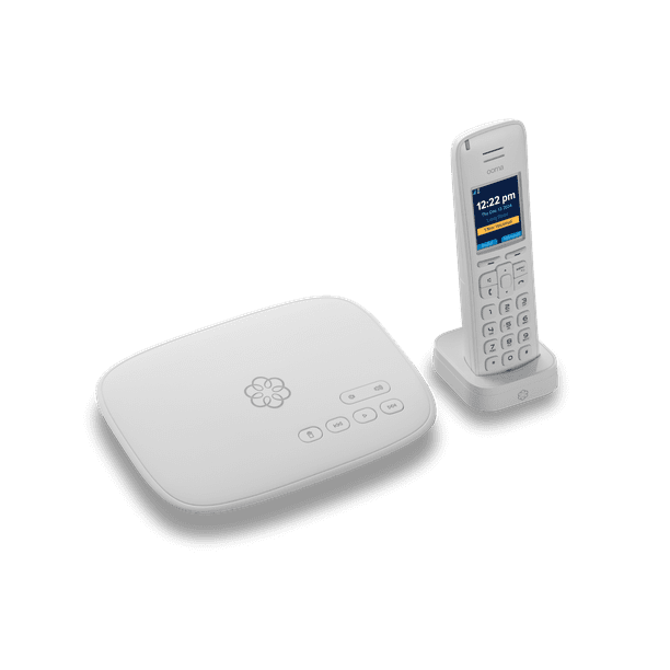 Ooma Phone Genie VoIP Internet Home Phone Service with Cordless Handset ...
