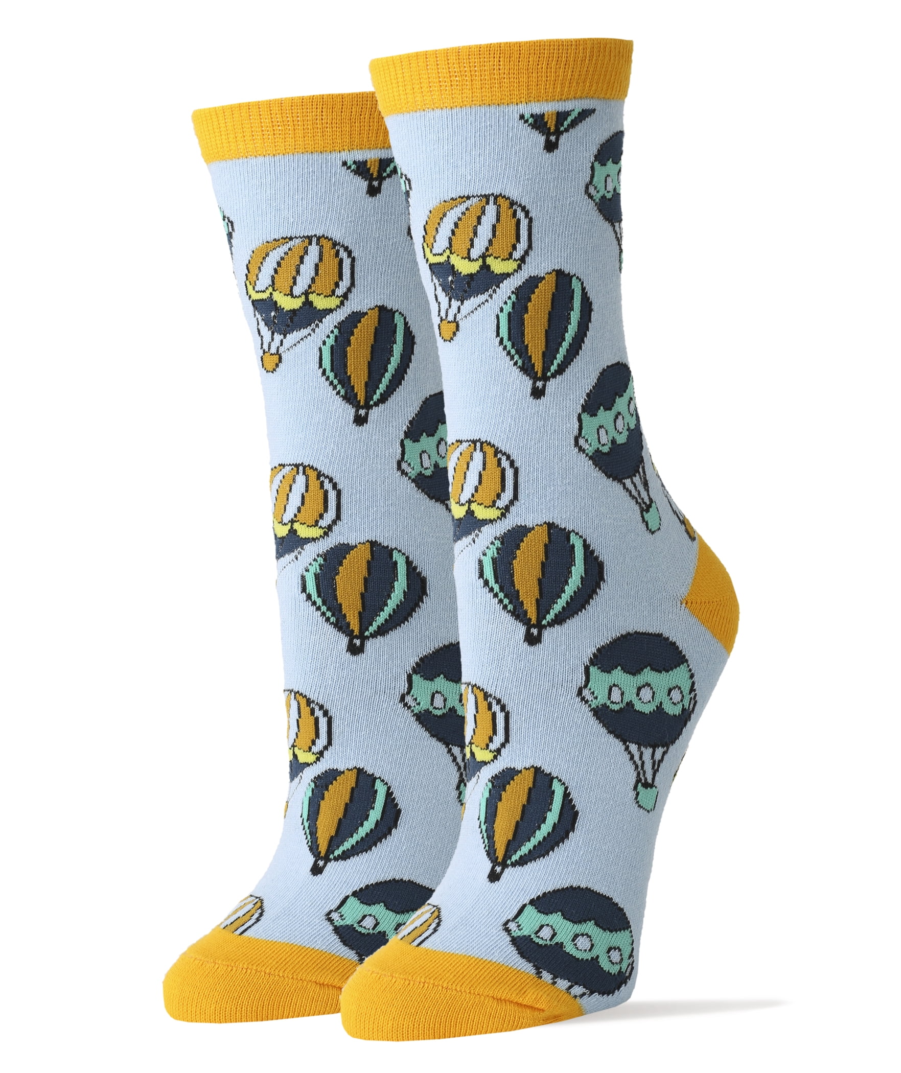 Oooh Yeah Women's Colorful Crew Socks, Funny Crazy Silly Socks, Cool ...