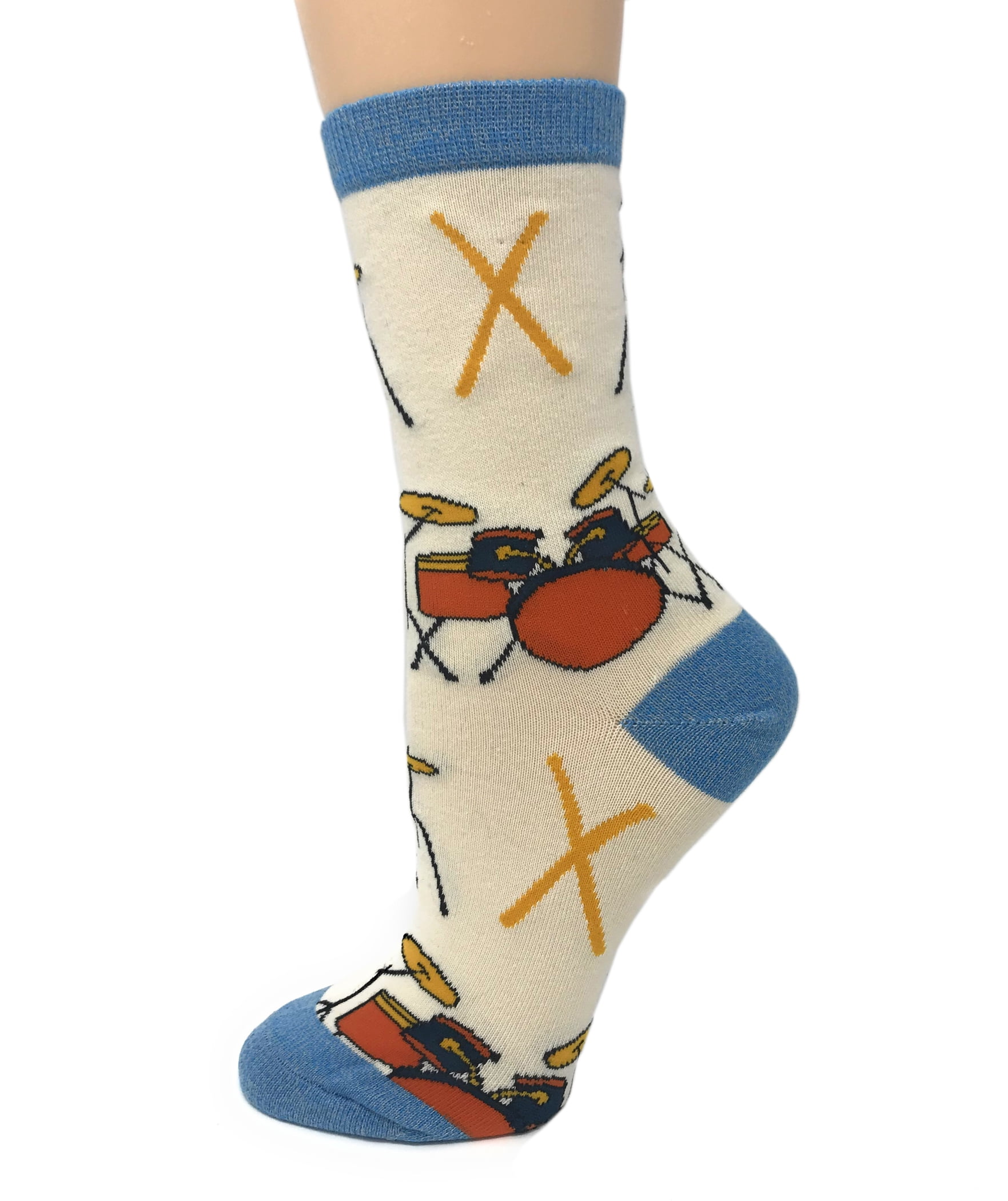 Oooh Yeah Women's Funny Crew Socks, Novelty Crazy Silly Socks, Cool ...