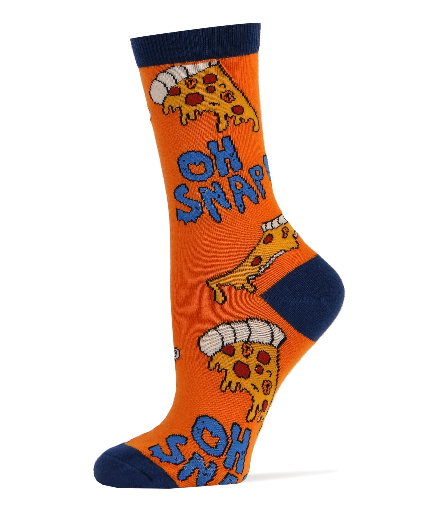 Oooh Yeah Women's Novelty Crew Socks, Funny Food Socks, Crazy Silly ...