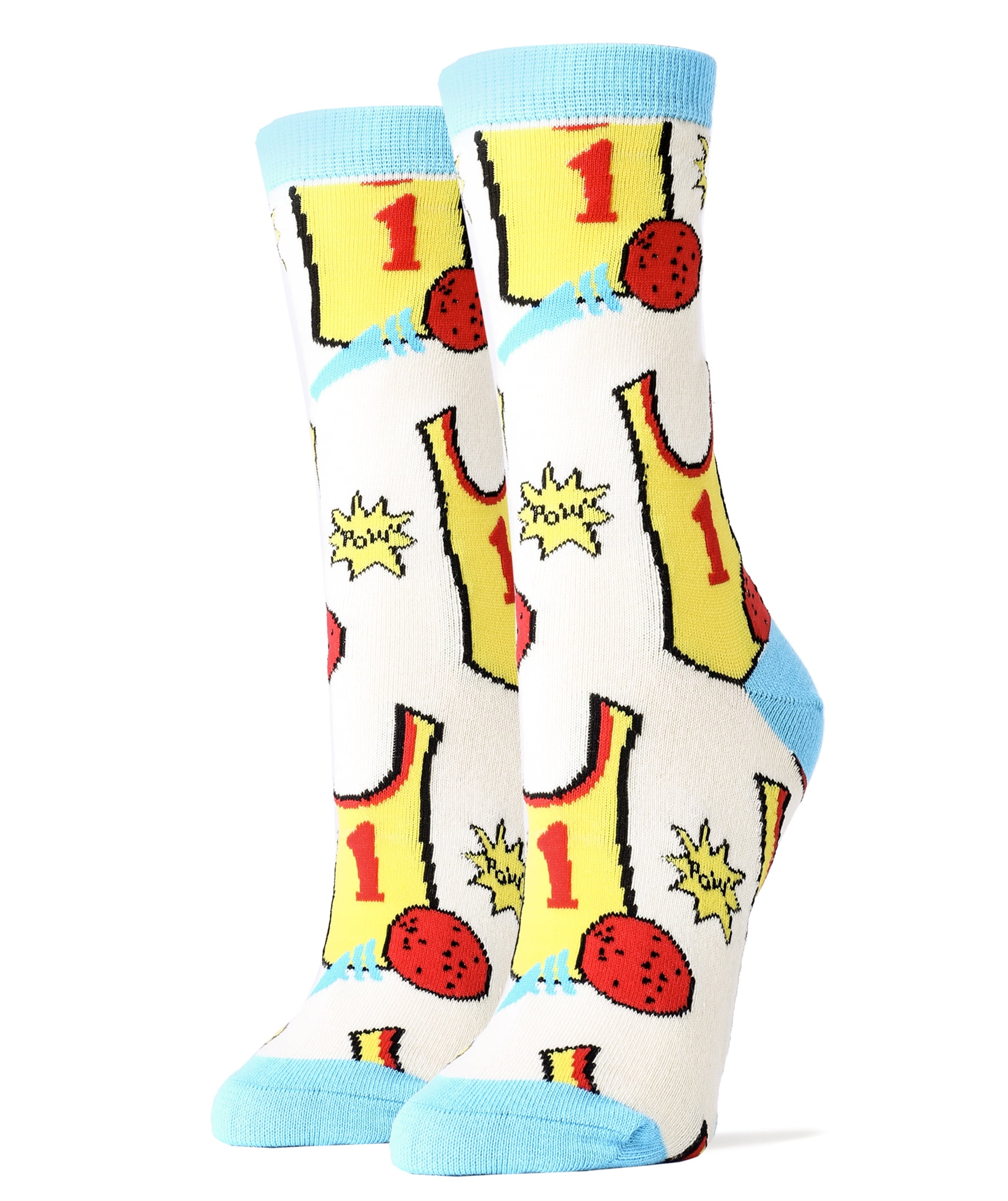 Oooh Yeah Women's Novelty Crew Socks, Funny Socks, Crazy Silly Socks ...