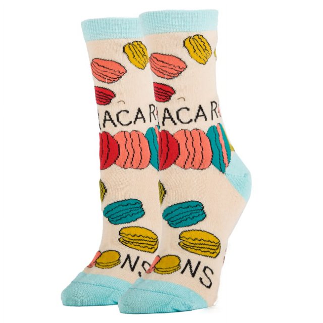 OoohYeah Women's Funny Crew Socks, Sweet Tooth Crazy Silly Socks ...