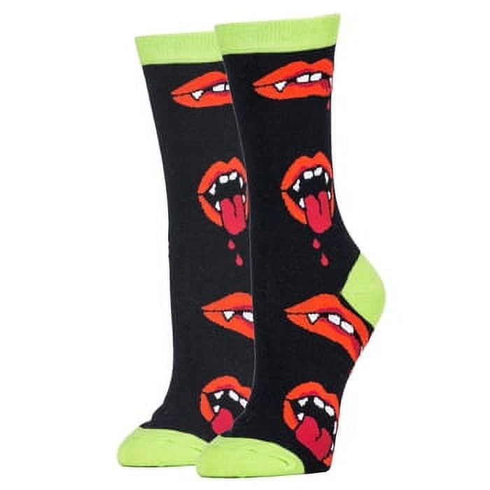 OoohYeah Womens Funny Novelty Crew Socks, Crazy Fun Halloween Socks ...