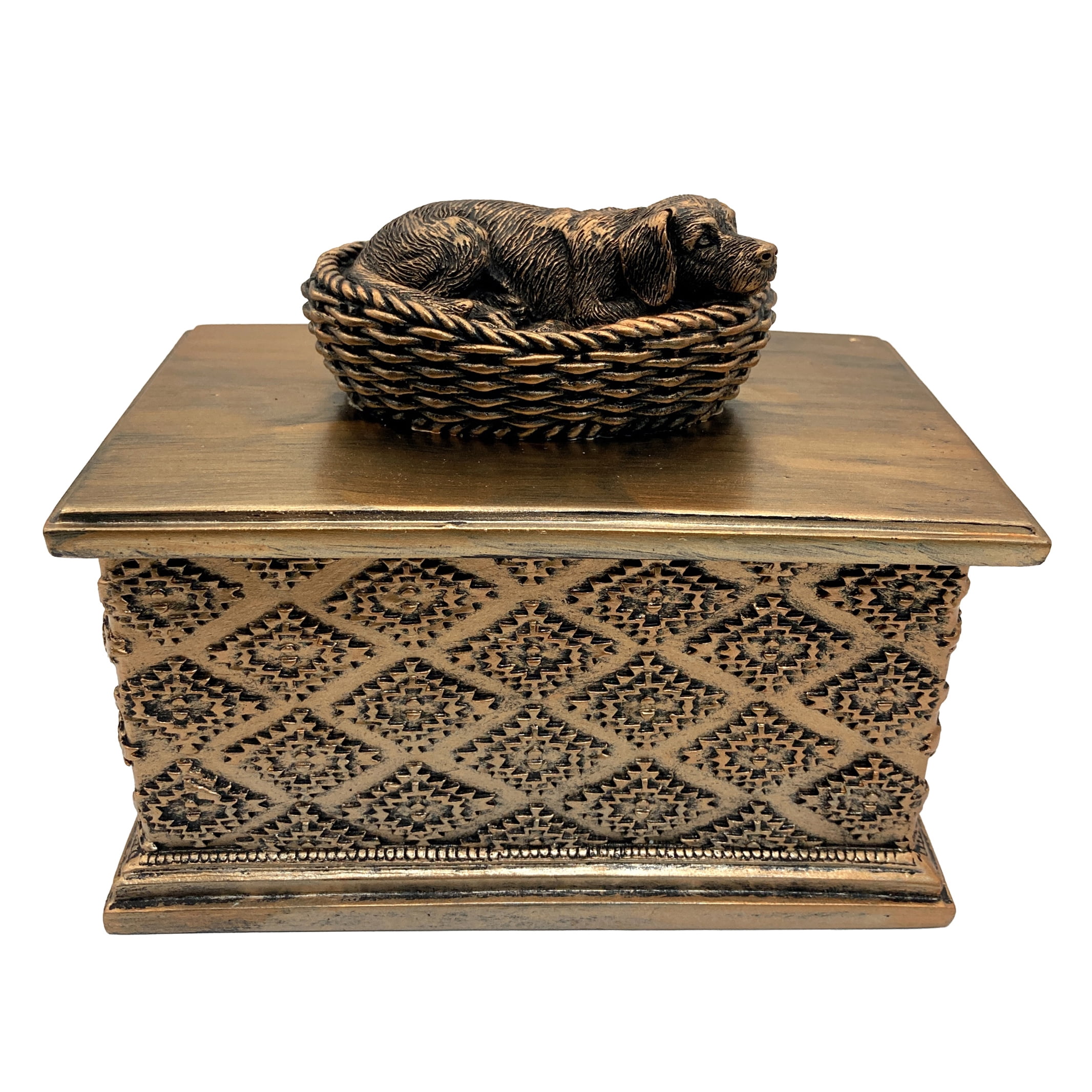 Ooooknpc Pet Dog Ashes Urn Cremation Container Cremains Holder Box ...