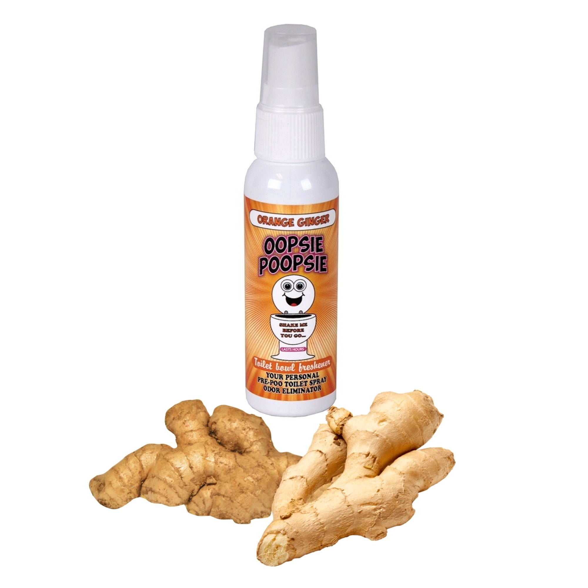 Oopsie Poopsie Poo Gone Bathroom Bowl Toilet Spray Deodorizer 2oz (2/4 ...