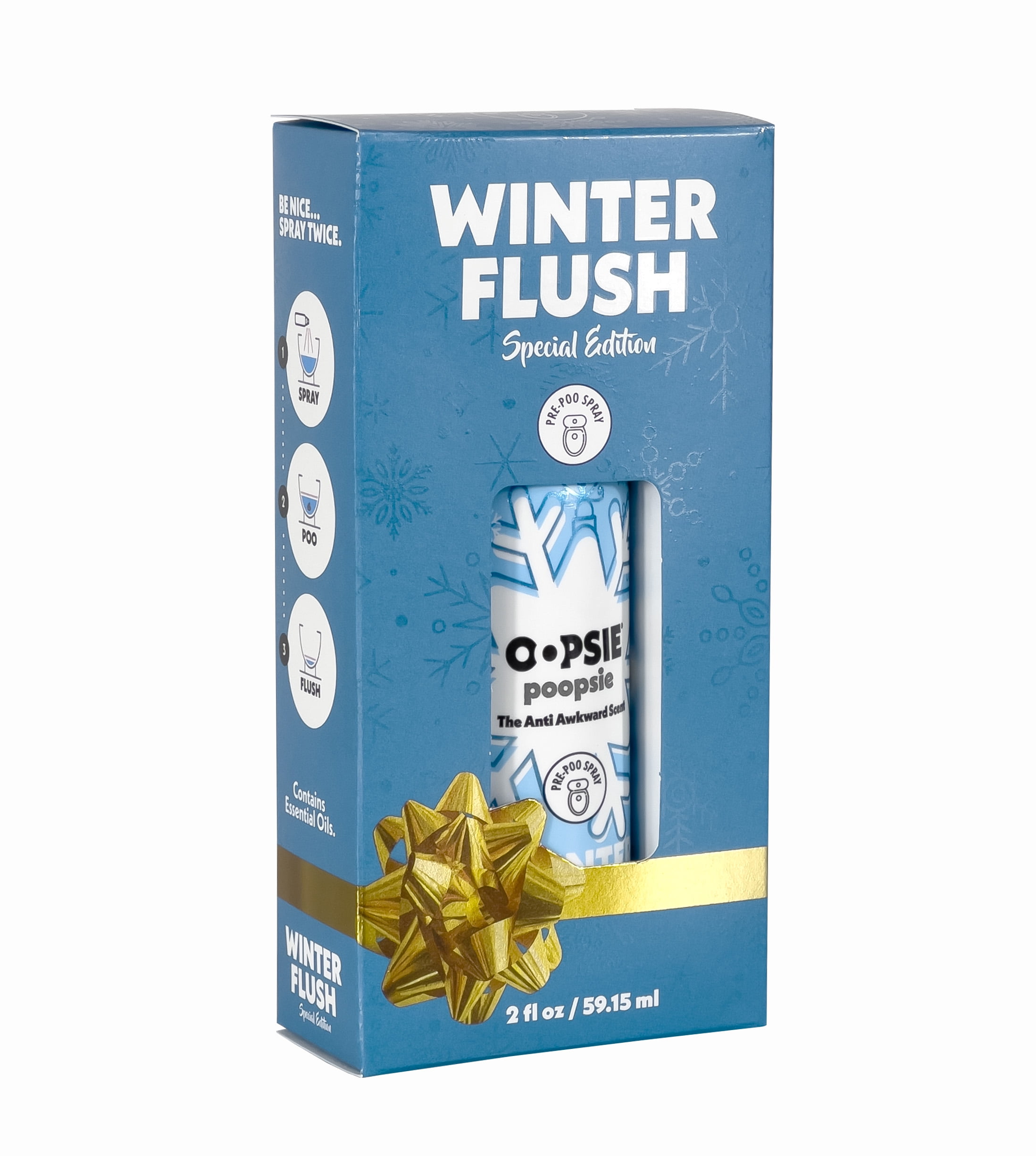 Oopsie Poopsie before and after you go pre-poo toilet spray single box ...