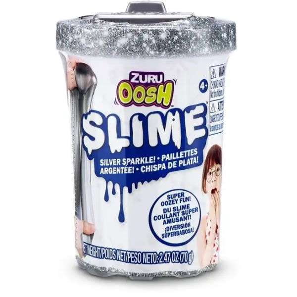 Oosh Silver Sparkle Slime - Walmart.com