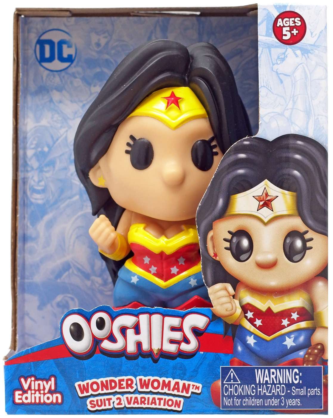 Ooshies DC Comics Wonder Woman Vinyl Figure (Suit 2) - Walmart.com