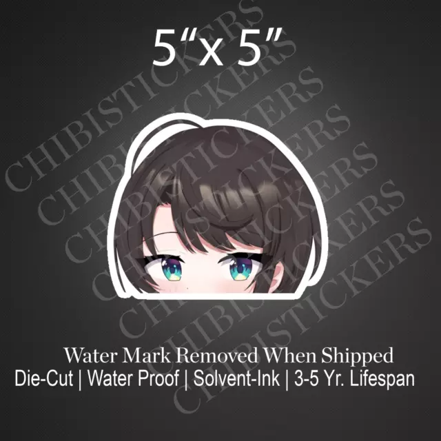 Oozora Subaru Sticker Vinyl Sticker Waterproof Anime Girl Hololive ...
