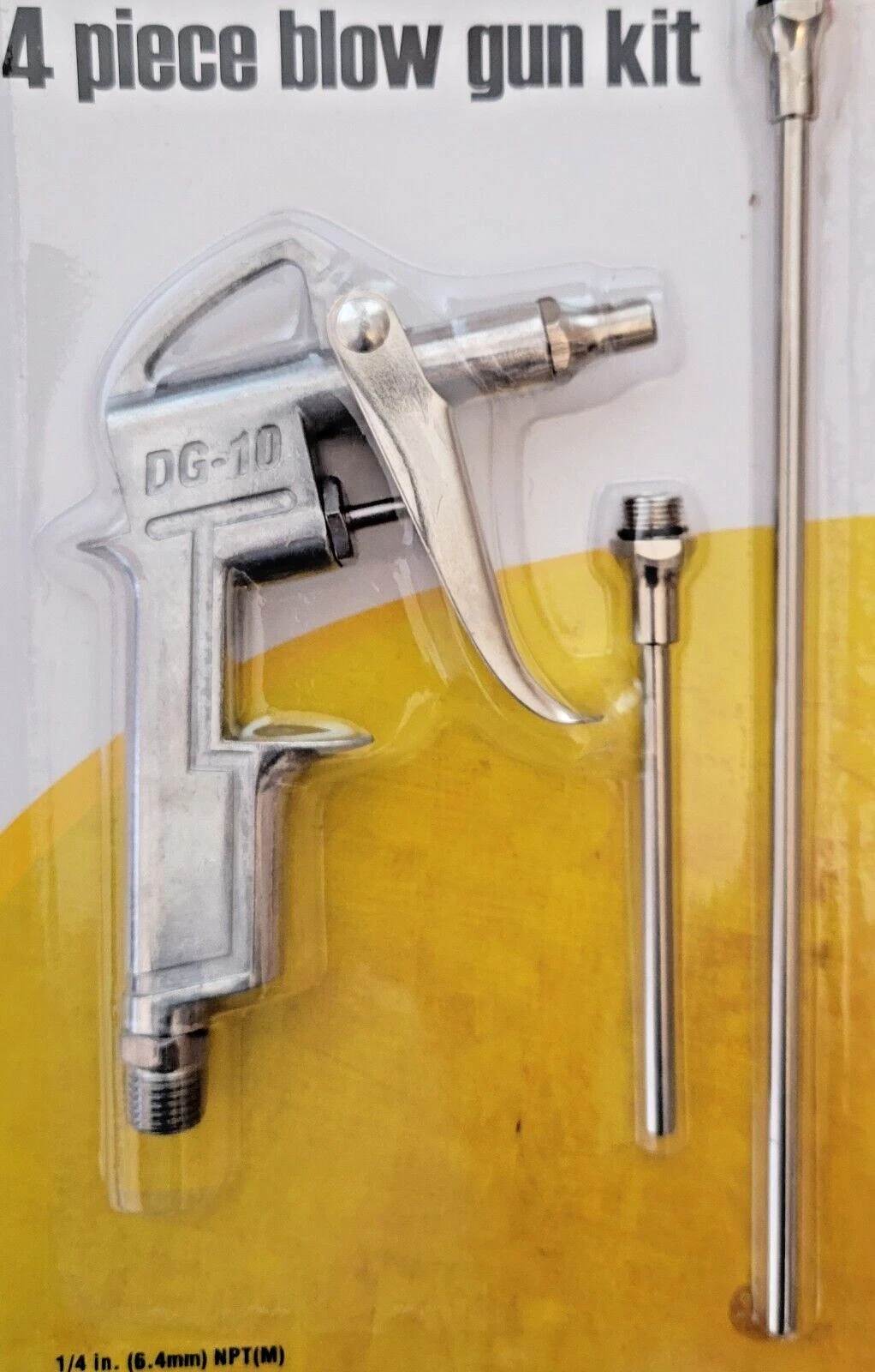 Opal-4 Pc Air Blow Gun Set Pistol Trigger Tool Compressor Duster ...