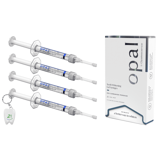 Opal by Opalescence 35% Teeth Whitening Gel Refill Syringes (1 Pack / 4 Syringes) Mint Dental ...