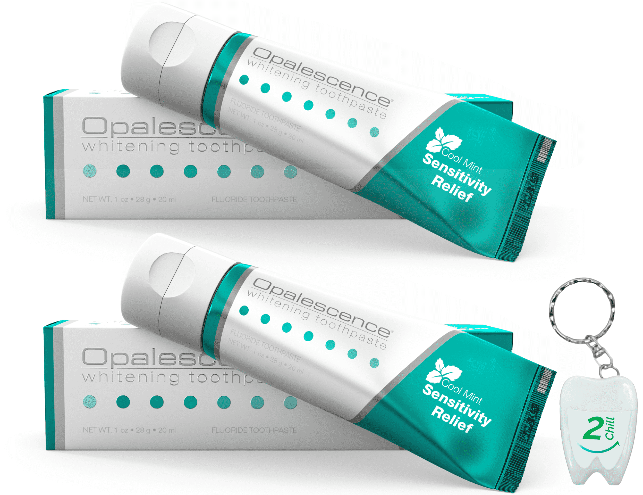 Opalescence Teeth Whitening Toothpaste Travel Size (2 Pack) Fluoride ...