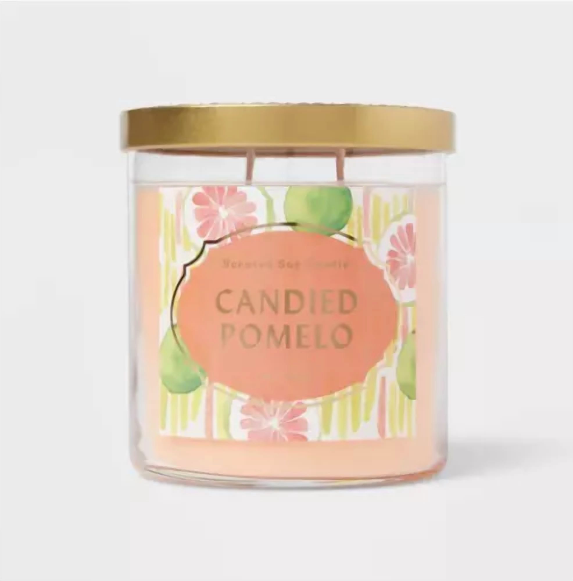 Opalhouse Candied Pomelo Scented Soy Candle 15.1 Oz (430G) Up To 50Hr ...