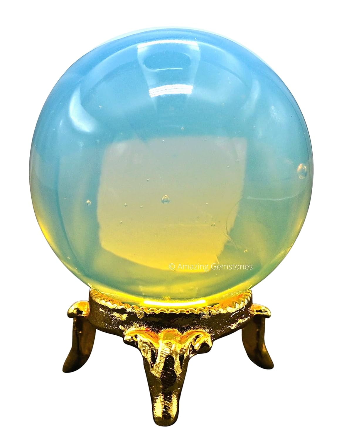 Opalite Crystal Ball Sphere 2" Inches - Walmart.com