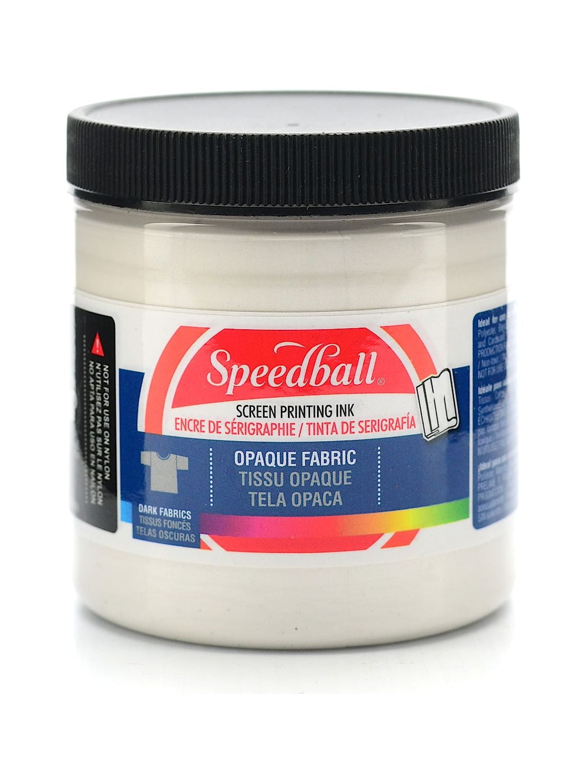 Opaque Fabric Screen Printing Inks pearly white, 8 oz. (pack of 2 ...