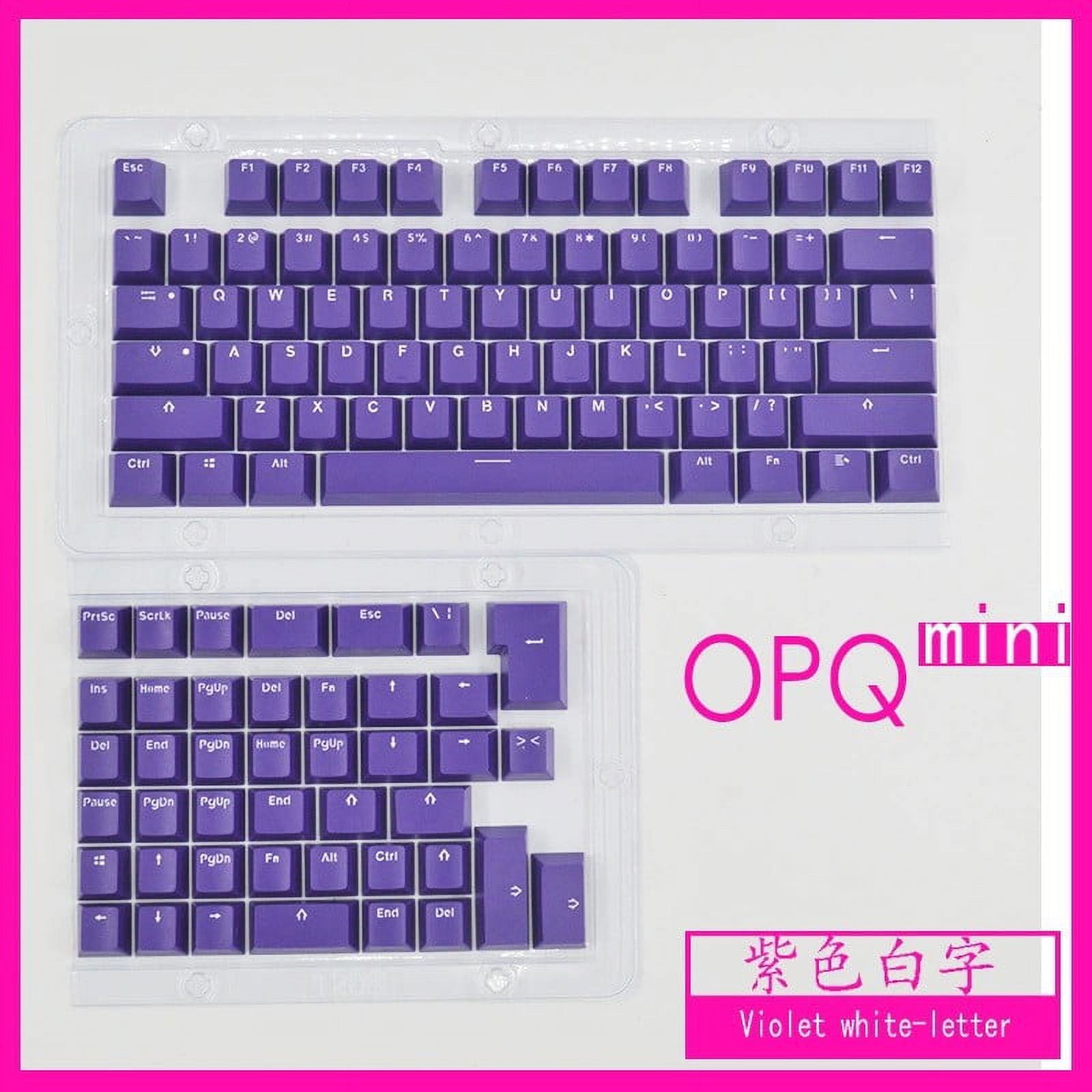 Opaque Mini Keycap Set for 61/64/68/71/78/82/84/87 Keyboards - Premium ...