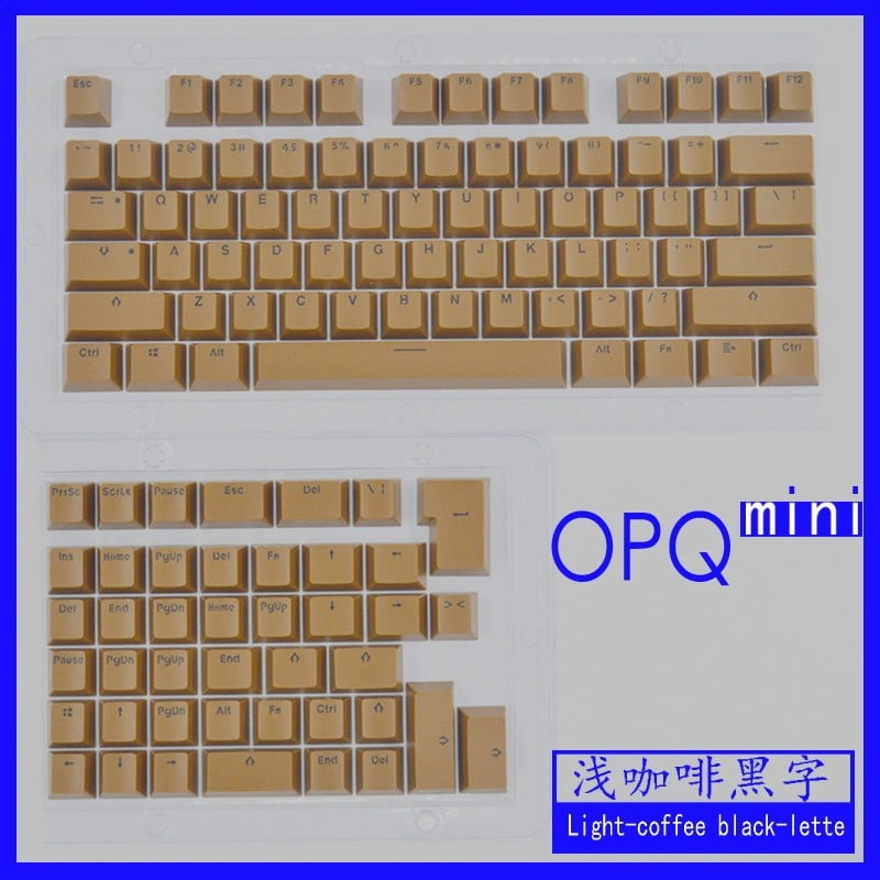 Opaque Mini Keycap Set for 61/64/68/71/78/82/84/87 Keyboards - Premium ...