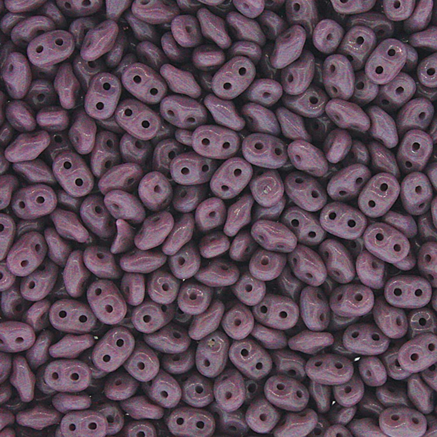 Opaque Violet Superduo Beads DU0523020-TB - Walmart.com