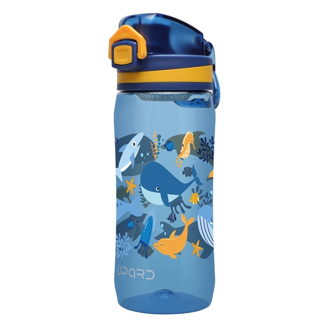 Opard 17oz Kids Water Bottle with Leak Proof Flip-Top Lid, Reusable BPA ...