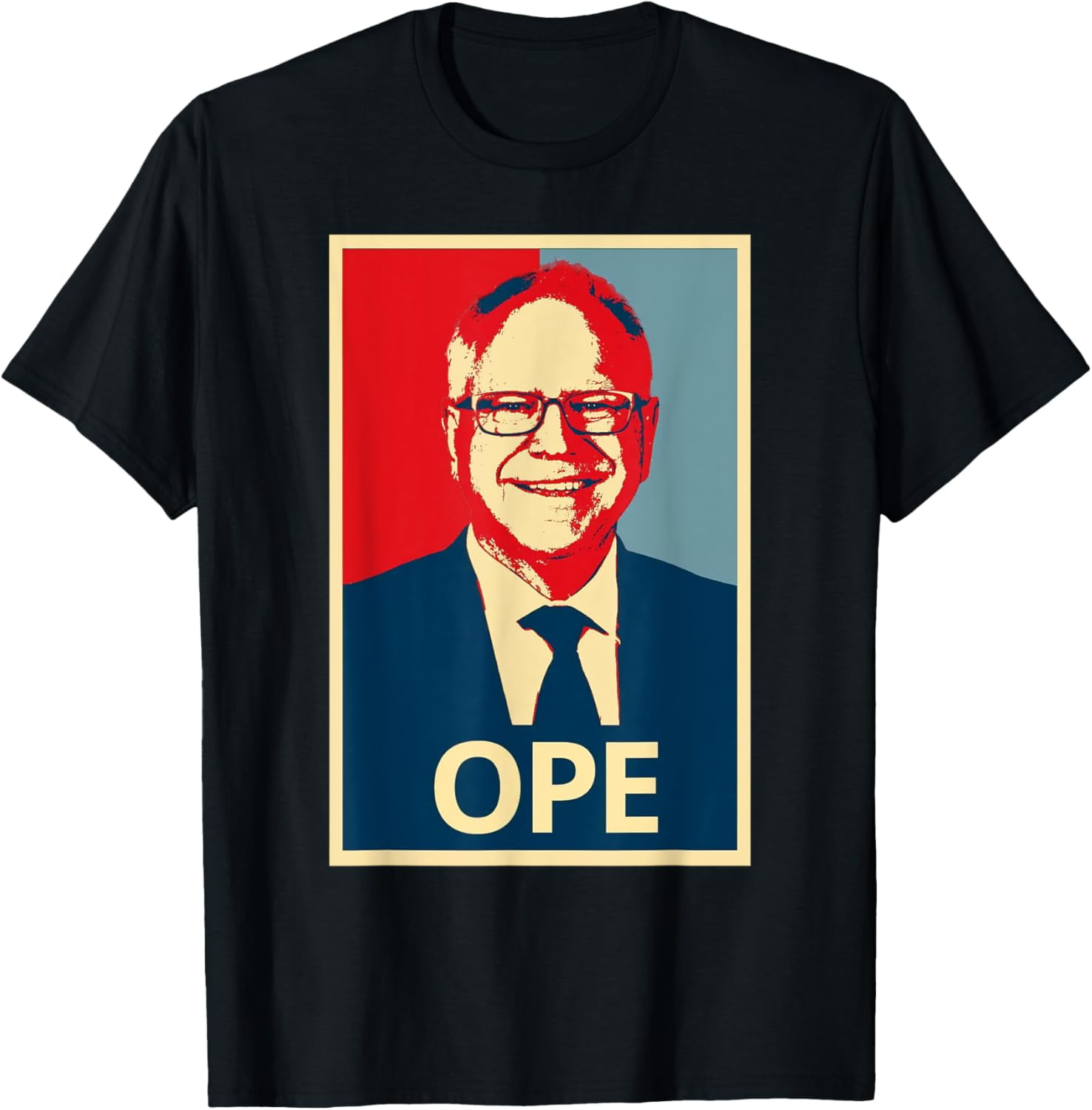 Ope Walz Tim Walz Harris Walz 2024 T-Shirt - Walmart.com