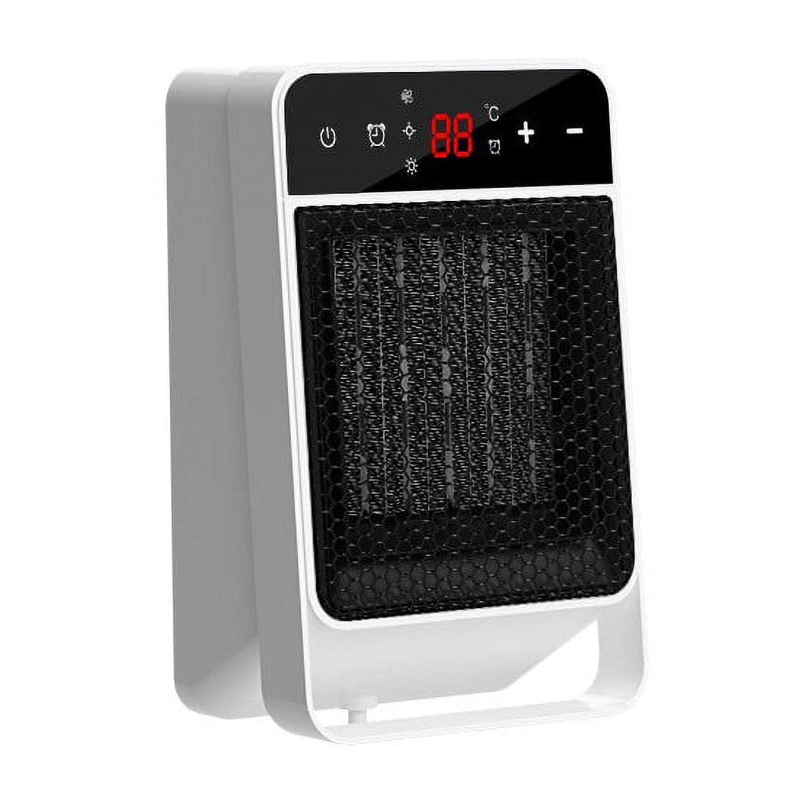 Opehuo 1800W Wall Outlet Space Heater With Remote LED Display,Small ...