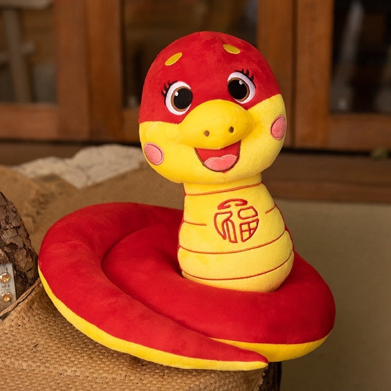 Opehuo Chinese New Year Plush Snake Doll,2025 Year of The Snake Stuffed ...