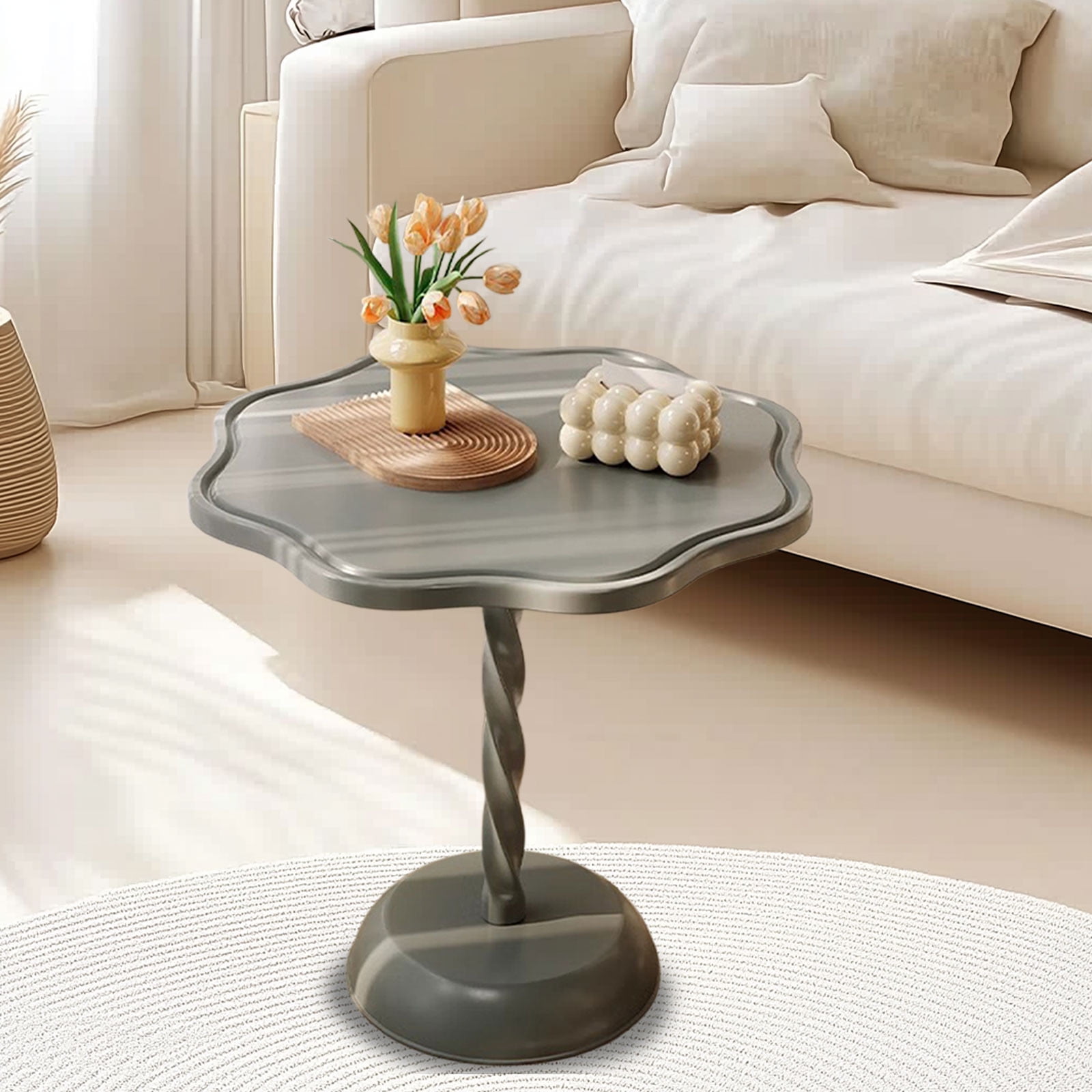 Opehuo Simple Household Flower-shaped Small Round Side Table,Simple ...