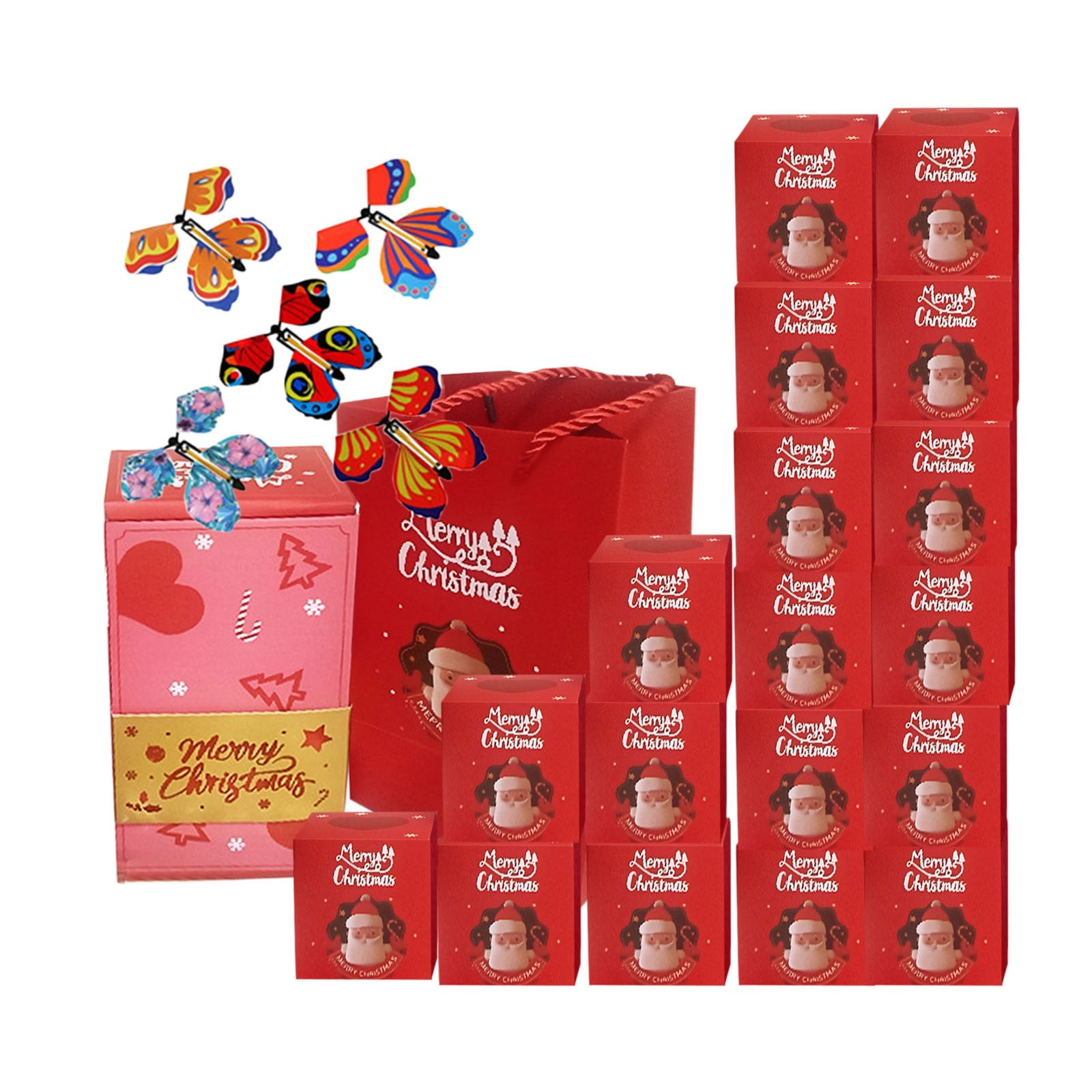 Opehuo Surprise Gift Box Explosion for Money,2025 Newly Merry Christmas ...