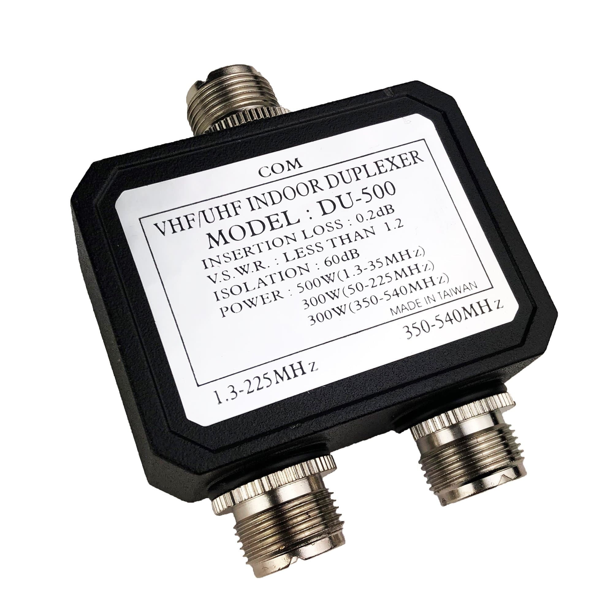 Opek DU-500UF HF VHF UHF Ham Radio Duplexer - SO-239 Connectors ...