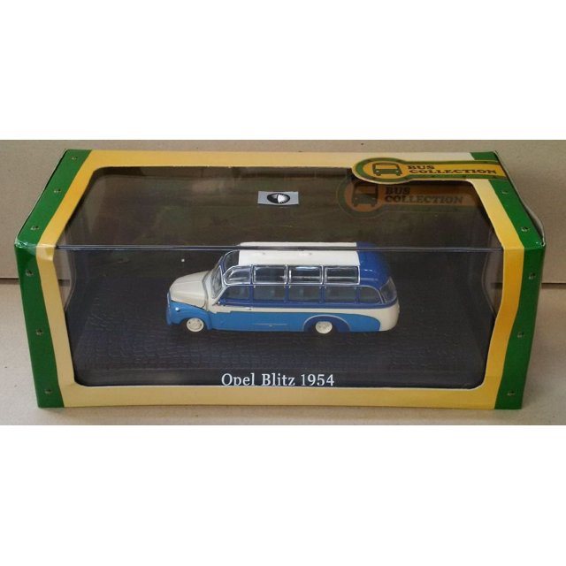Opel Blitz (1954) 1:72 scale Diecast Model in Blue and White by Ex Mag ...