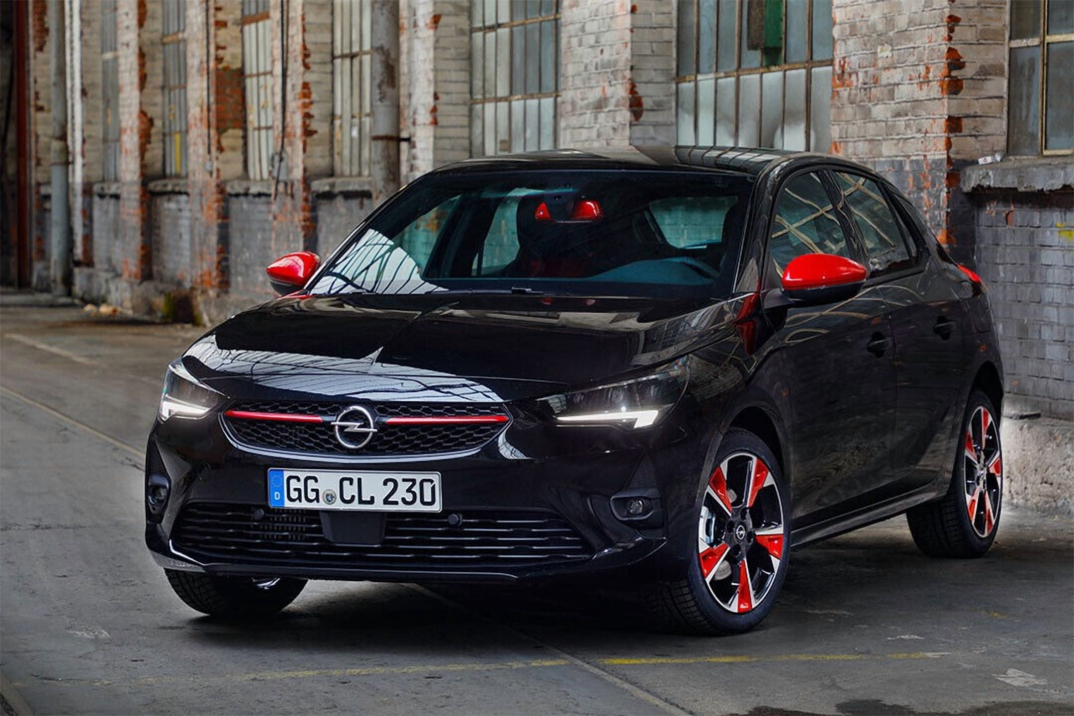 Opel Corsa Individual Black Car German Automobiles Wall Poster - 20x30 ...
