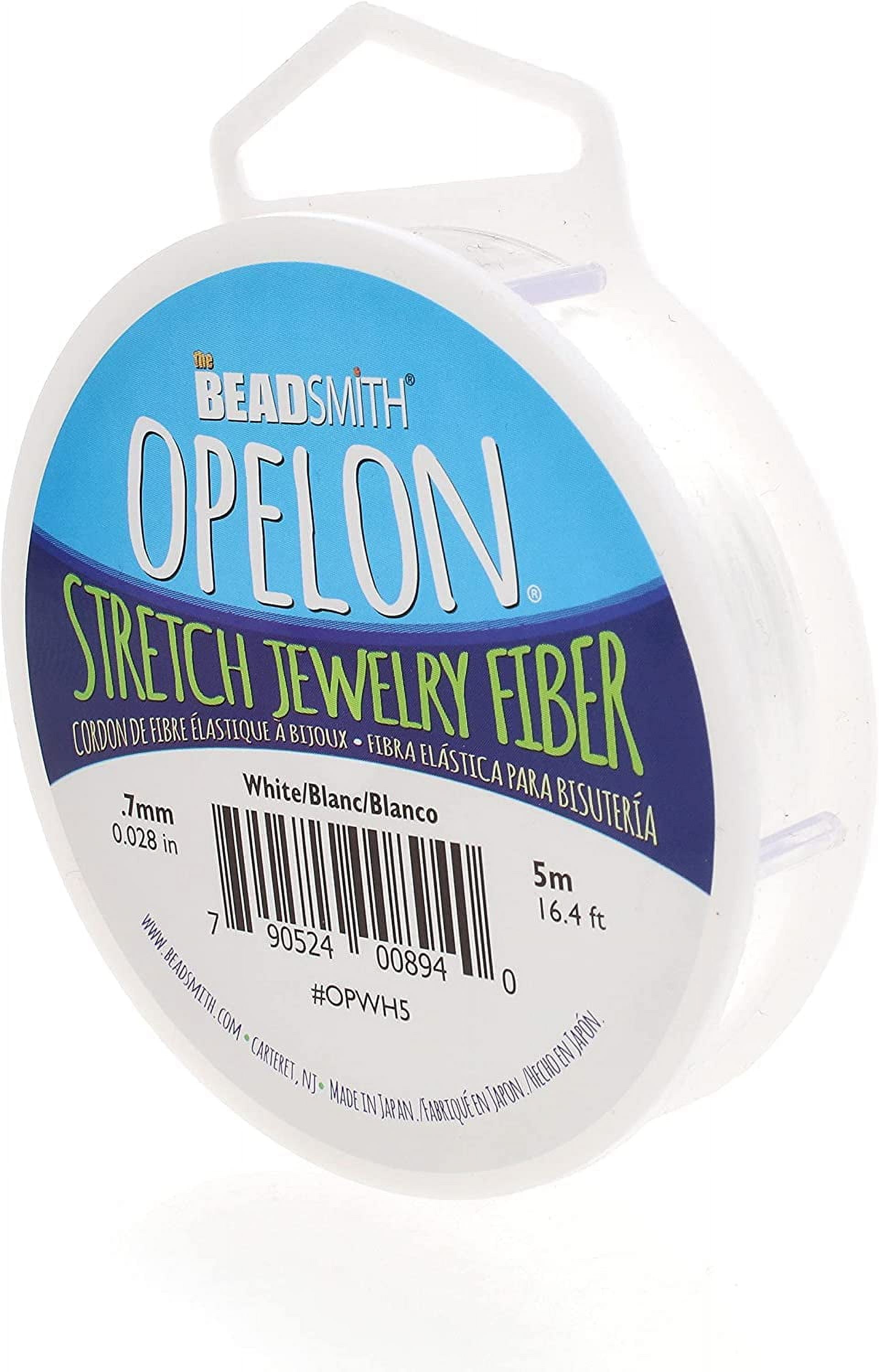 Opelon Stretch Bead Cord .7mm 5 Meters - Walmart.com
