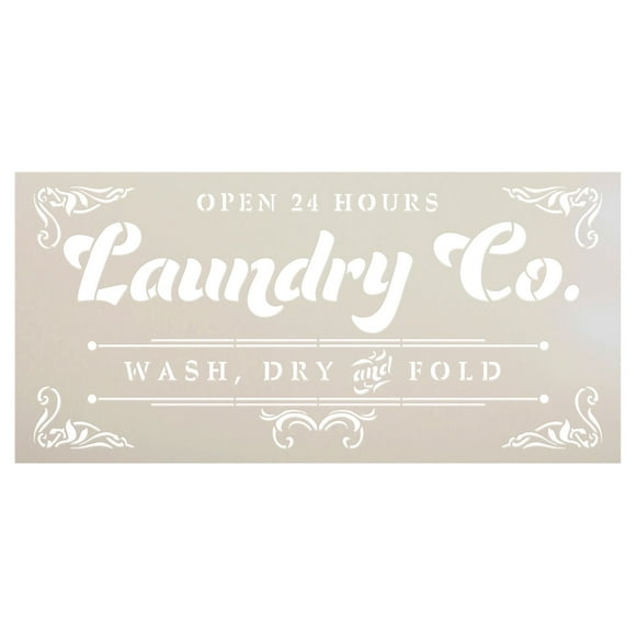 Laundry Stencil