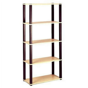 Mainstays 5-Shelf Bookcase with Adjustable Shelves, White - Walmart.com